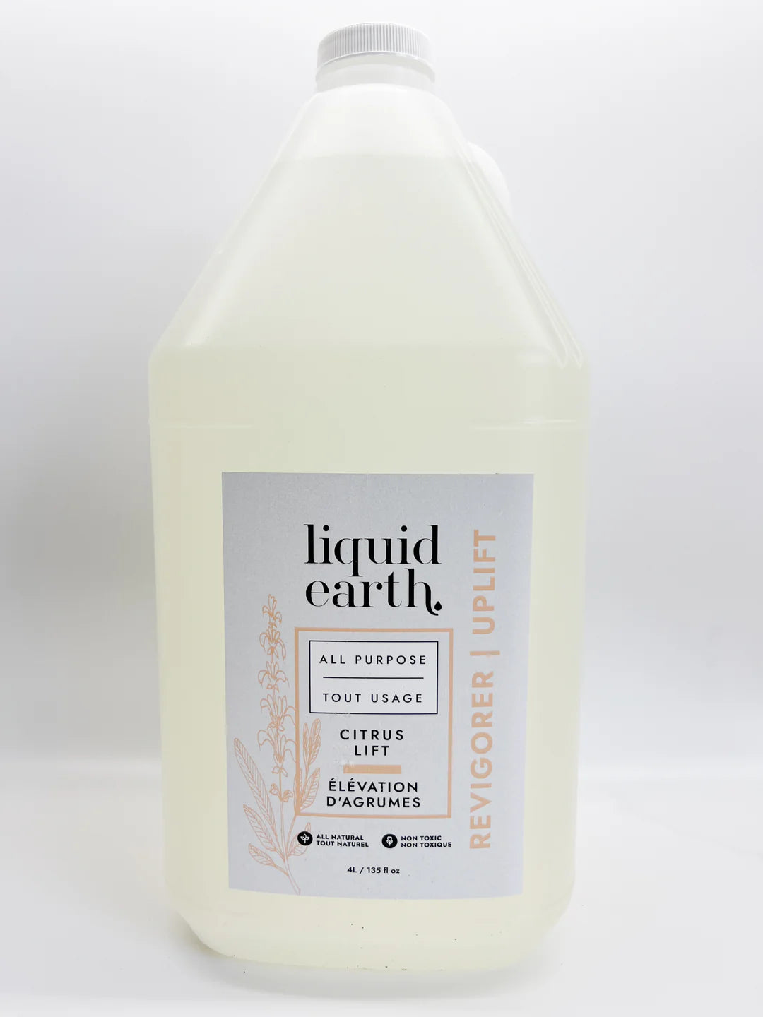 Liquid Earth - Citrus Lift All Purpose Cleaner | Natural, Non-Toxic ...