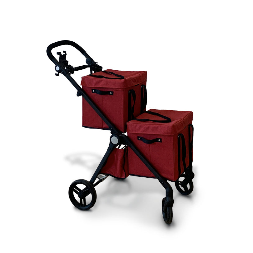 OOMcart – Stylish & Functional Shopping Cart with Ergonomic Handle ...